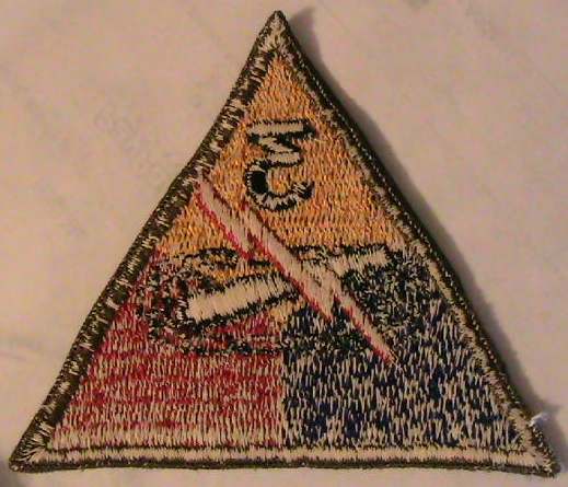 3rd Armored Division patch - ARMY AND USAAF - U.S. Militaria Forum