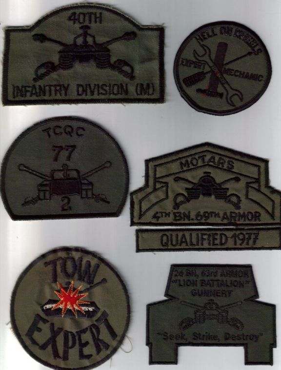 TCQC patches - ARMY AND USAAF - U.S. Militaria Forum