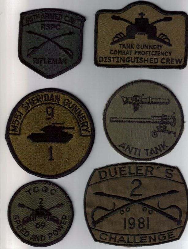 TCQC patches - ARMY AND USAAF - U.S. Militaria Forum