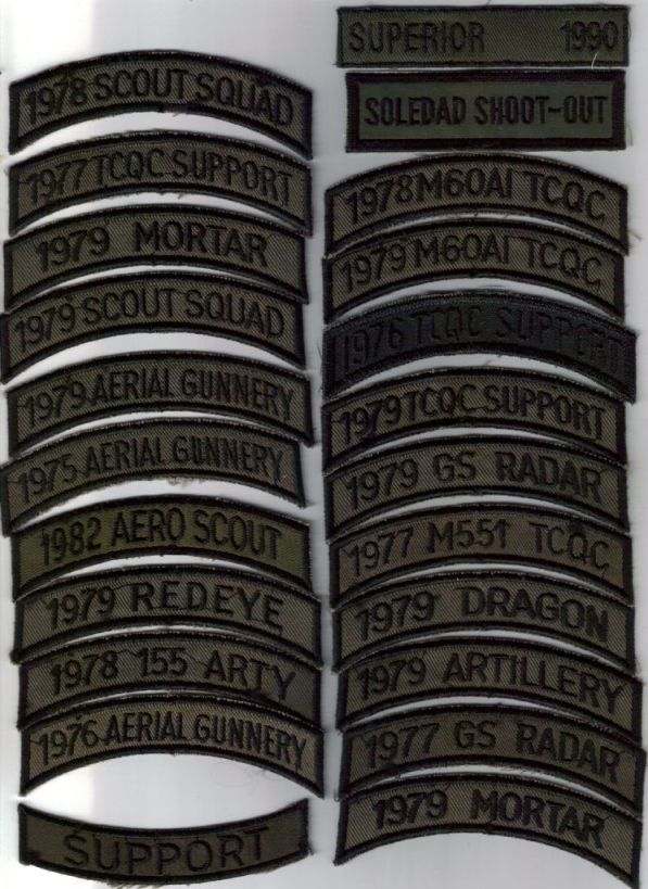 TCQC patches - ARMY AND USAAF - U.S. Militaria Forum