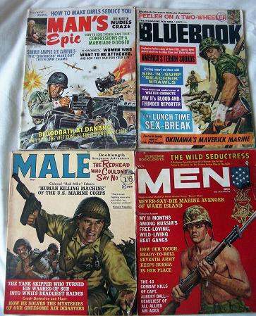 1960s Pulp Magazines WWII Photos True Stories - BOOK REPORTS - U.S ...