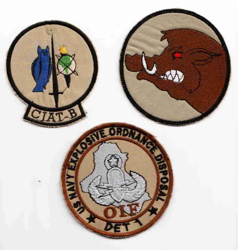 US Army Iraq patches ID please? - ARMY AND USAAF - U.S. Militaria Forum