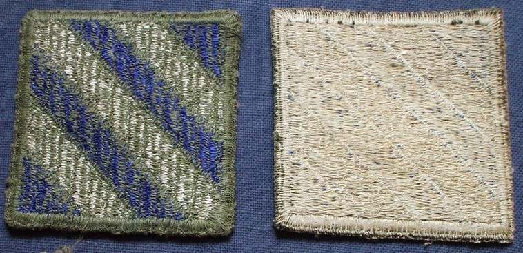 3rd Infantry division patches - ARMY AND USAAF - U.S. Militaria Forum