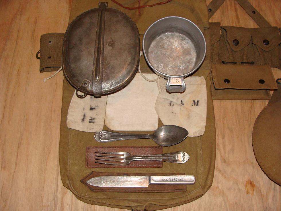 The combat load of the American soldier, 100 years ago. - FIELD ...