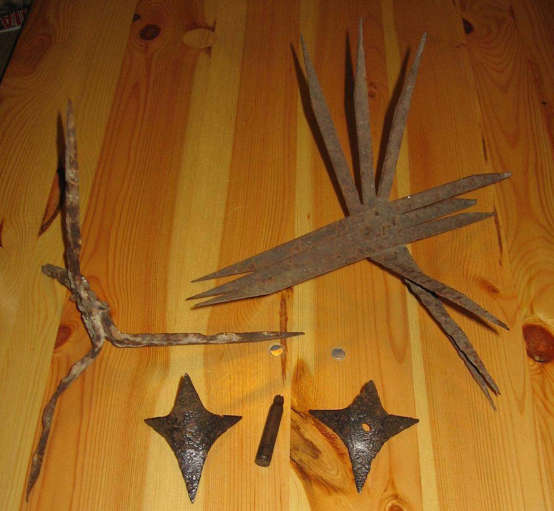 Wicked WW1 caltrop - FIELD & PERSONAL GEAR SECTION - U.S. Militaria Forum