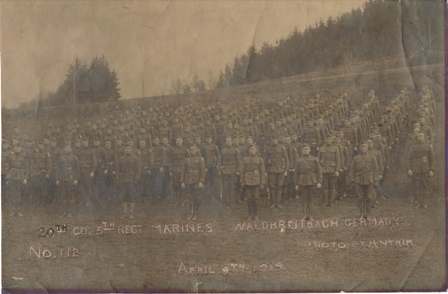 WWI USMC Photograph - EPHEMERA, PHOTOGRAPHS & MILITARY ARTWORK - U.S ...