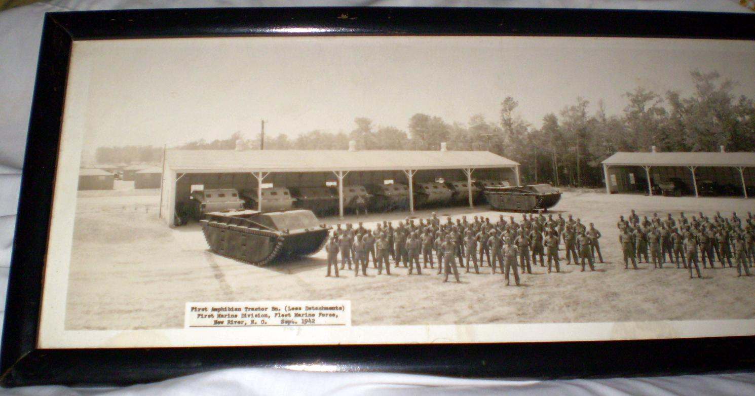 1st Amphibious Tractor Battalion, USMC WWII - EPHEMERA, PHOTOGRAPHS ...