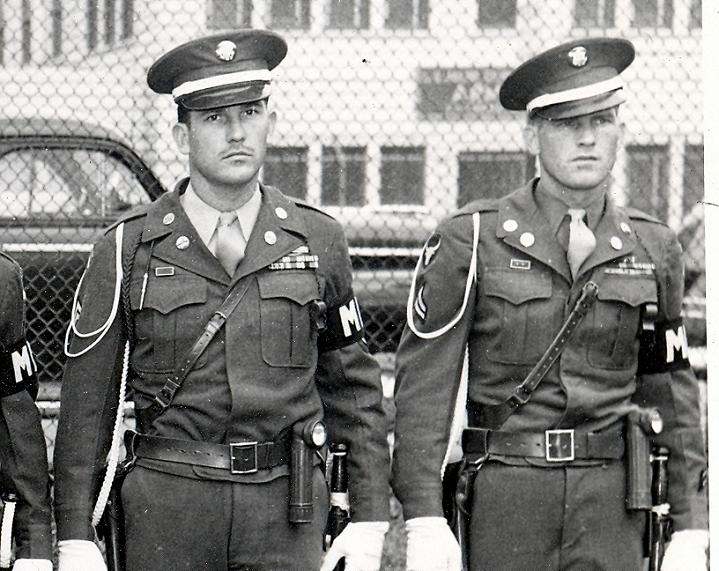 early post war US Army MP group photo - EPHEMERA, PHOTOGRAPHS ...