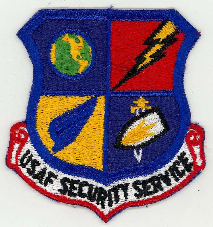 older USAF Security Service patch - AIR FORCE (USAAF IS WITH ARMY) - U ...