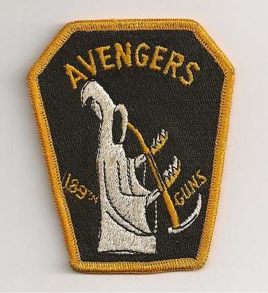 189th AHC Pocket Patch & Avengers Gun Platoon Patch - ARMY AND USAAF ...