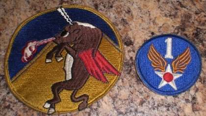 Winged Bull Patch - AIR FORCE (USAAF IS WITH ARMY) - U.S. Militaria Forum
