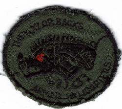 Razorbacks Armed Helicopter Platoon Pocket Patches - ARMY AND USAAF - U ...