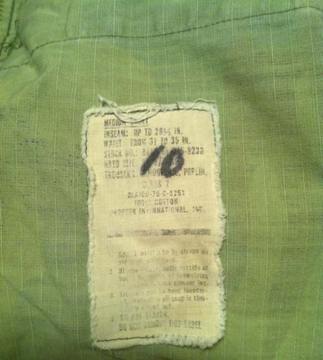 ERDL or RDF? - CAMOUFLAGE UNIFORMS - U.S. Militaria Forum