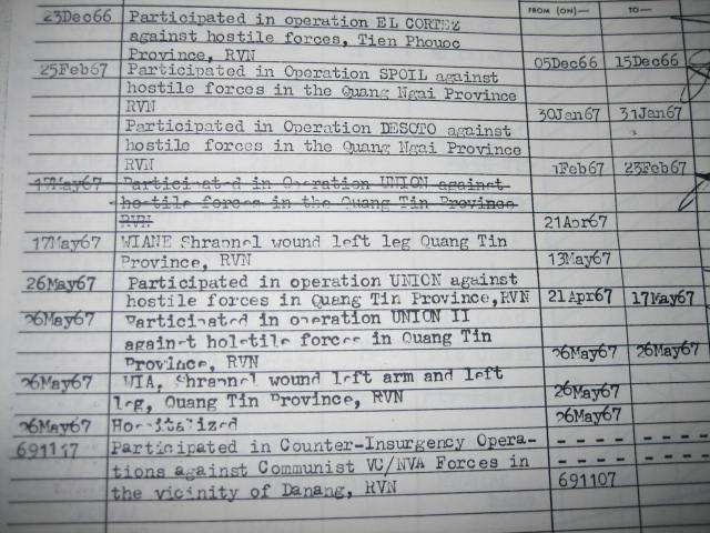 USMC Medal Group Operation Union & Op. Union II - MEDALS & DECORATIONS ...