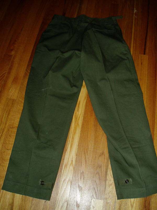 A Pristine Pair of WWII M1943 Pants off of EPay - UNIFORMS - U.S ...