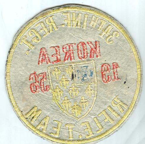 34th Infantry Reg Korea 1956 Rifle Team - ARMY AND USAAF - U.S ...