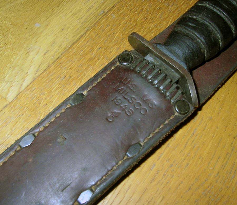 US M6 MILSCO 1943 Scabbard - EDGED WEAPONS - U.S. Militaria Forum