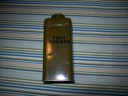 foot powder no date - FIELD & PERSONAL GEAR SECTION - U.S. Militaria Forum