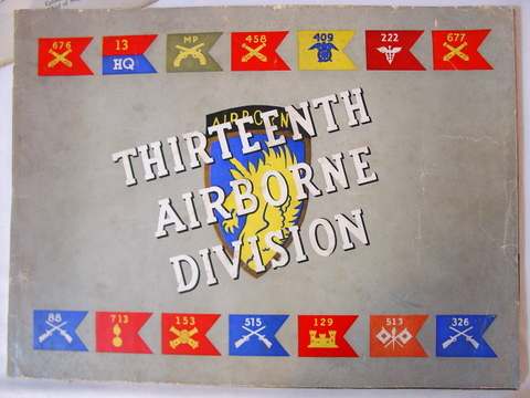 Glider troop 13th Airborne Division grouping - AIRBORNE, GLIDER TROOPS ...
