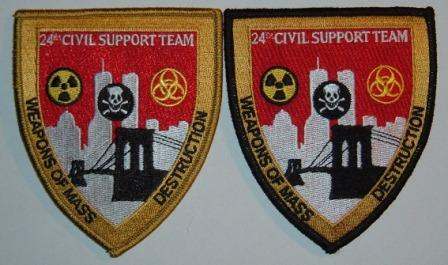 24th Civil Support Team Weapons of Mass Destruction - ARMY AND USAAF ...