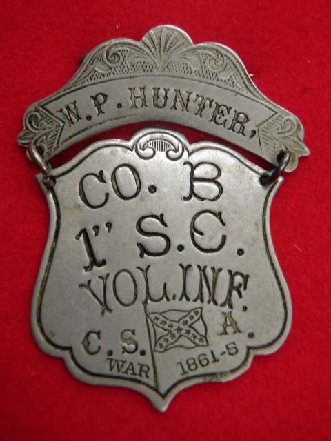 South Carolina Shield Badge - VETERANS' ORGANIZATIONS - U.S. Militaria ...