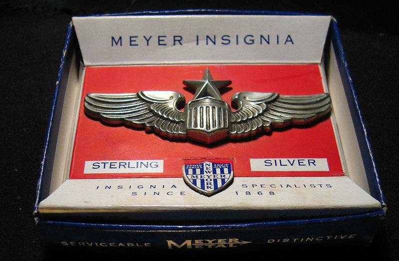 MEYER SENOR PILOT in box - WING BADGES - U.S. Militaria Forum