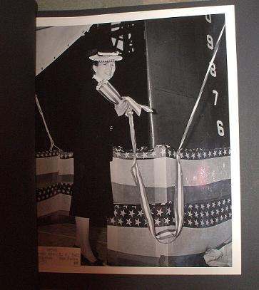 Need information on an interesting USS Brown DD 546 photo album ...