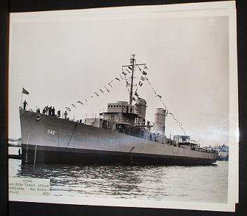 Need information on an interesting USS Brown DD 546 photo album ...