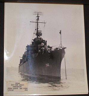 Need information on an interesting USS Brown DD 546 photo album ...