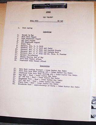 Need information on an interesting USS Brown DD 546 photo album ...