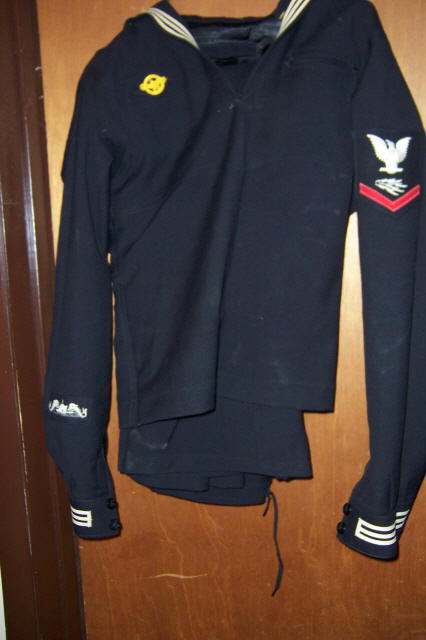 ww2 USN Tailor made uniform and hat - NAVAL & SEA SERVICE UNIFORMS - U ...