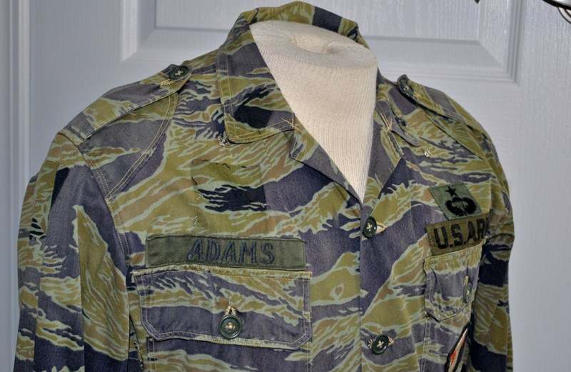 Unusual Custom Tiger Stripe Uniform Set-Named - CAMOUFLAGE UNIFORMS - U ...