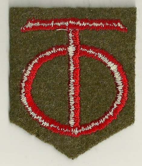 90th Division Patch? - ARMY AND USAAF - U.S. Militaria Forum