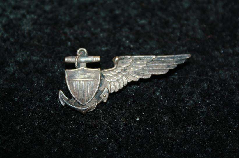 Enlisted Seaplane Half Wing Wall & Dougherty HI - WING BADGES - U.S ...