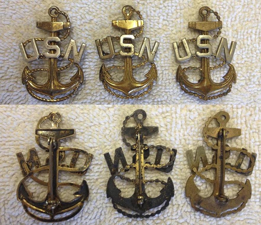 Chief Petty Officer Combination Cover Anchor Collectors - Page 3 - NAVY ...