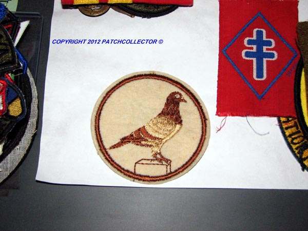 Pigeon Patch - ARMY AND USAAF - U.S. Militaria Forum