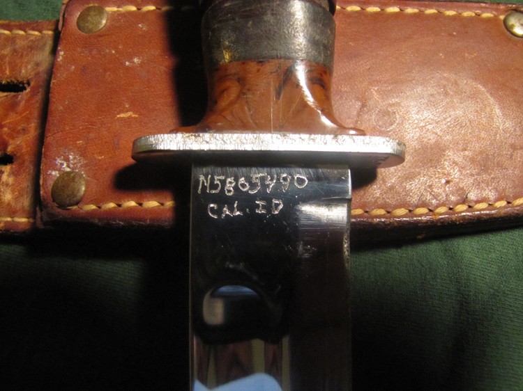 Kabar Commando with ID ? - EDGED WEAPONS - U.S. Militaria Forum