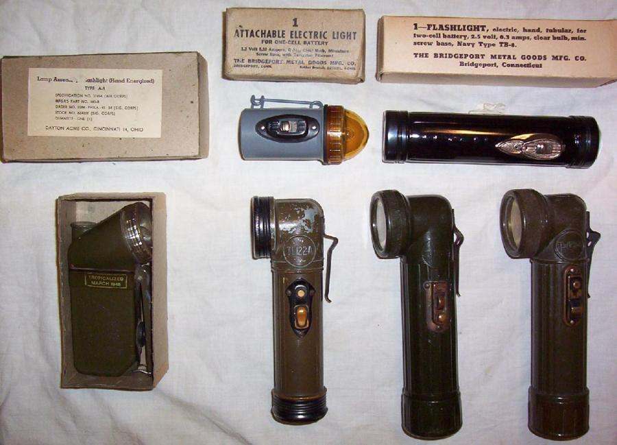 Ww2 Flashlights? - FIELD & PERSONAL GEAR SECTION - U.S. Militaria Forum