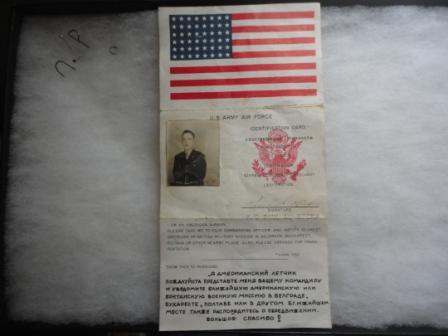 Blood Chit of 15th Air Force DSC Recipient - EPHEMERA, PHOTOGRAPHS ...