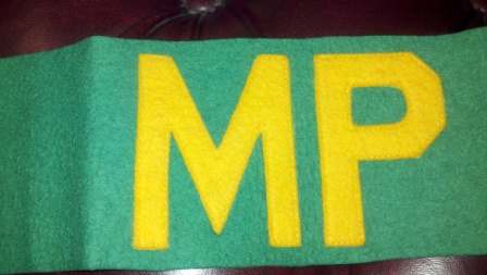 MP Armband Can Anyone Identify for sure? - ARMY AND USAAF - U.S ...