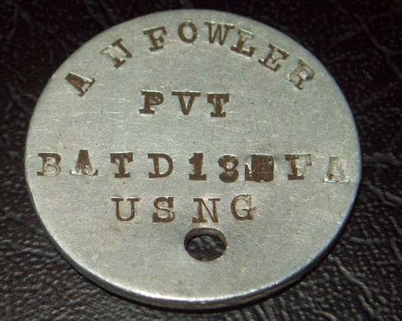 What can you tell me about this WW1 Dog Tag? - MISC MILITARIA - U.S ...