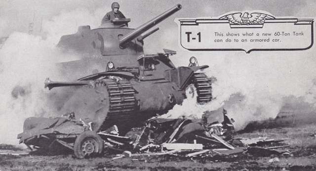 Heavy Tank T1 1940 - EPHEMERA, PHOTOGRAPHS & MILITARY ARTWORK - U.S ...