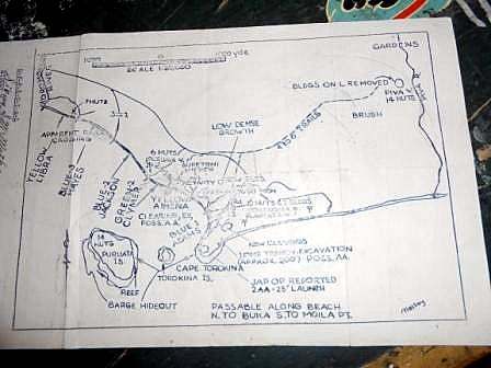 2nd Raider Bn Chart (Bougainville) - EPHEMERA, PHOTOGRAPHS & MILITARY ...
