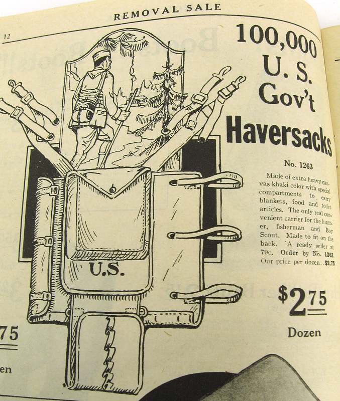 1923 surplus catalog Minneapolis Army Navy Store - EPHEMERA ...