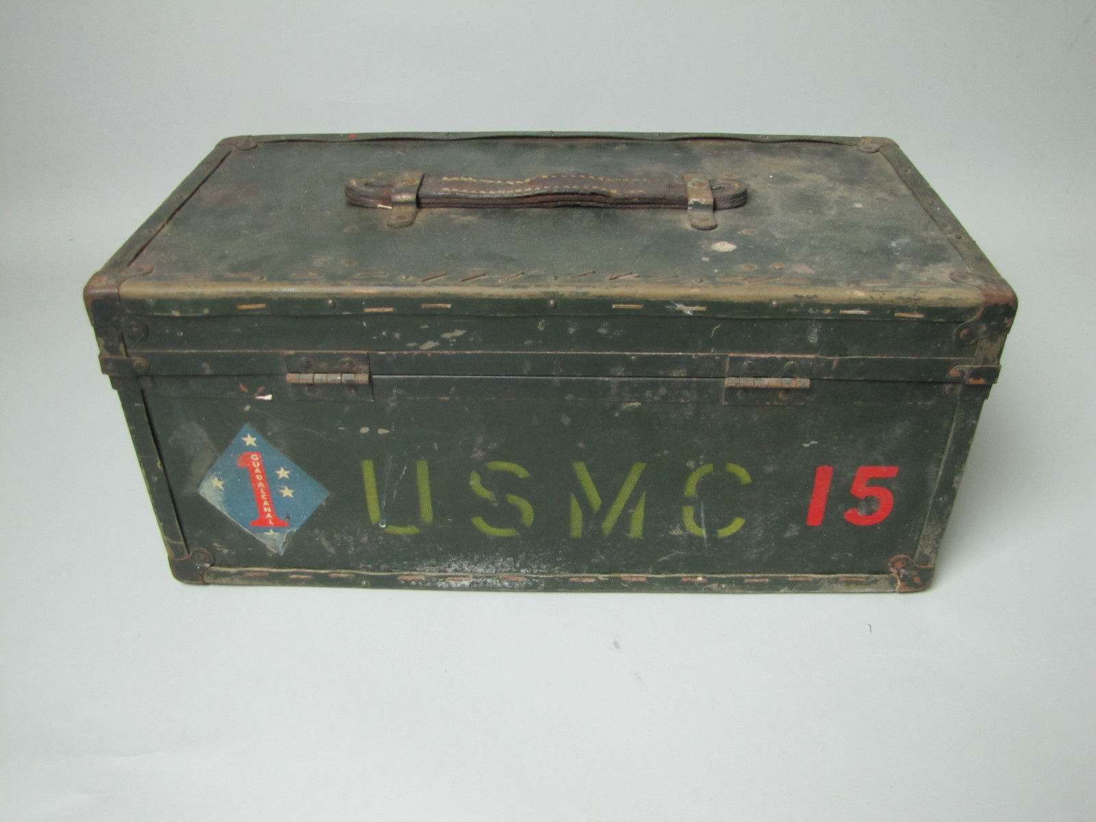 USMC Painted Competition Range Box - FIREARMS - U.S. Militaria Forum
