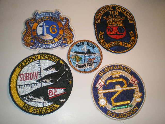 AS & SUBRON Submarine Tenders & Submarine Squadrons Groups Divisions ...