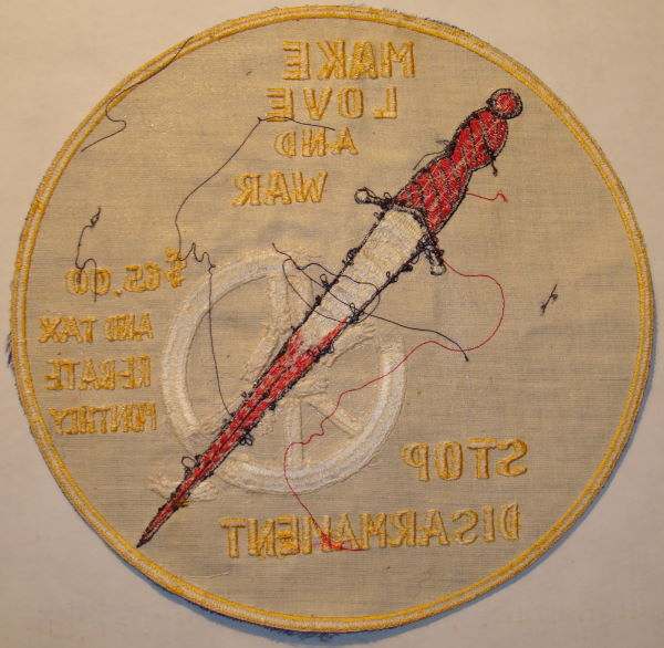 Large unknown Vietnam era 'Make Love and War' Japanese made patch - CAN ...