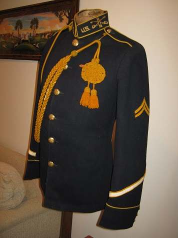 Identified M1902 Cavalry Dress Uniform - (1898-1916) SPANISH AMERICAN ...