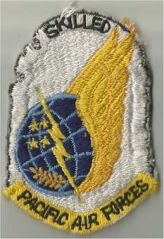 Skilled PACAF patch - AIR FORCE (USAAF IS WITH ARMY) - U.S. Militaria Forum