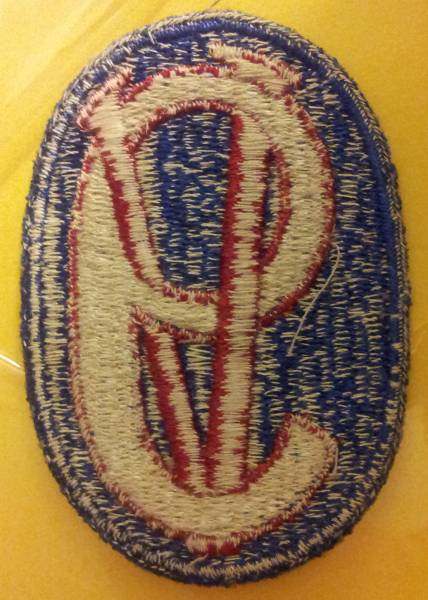 Interesting 95th Infantry Division patch - ARMY AND USAAF - U.S ...